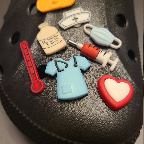 Nurse/doctor Croc Charms - Etsy
