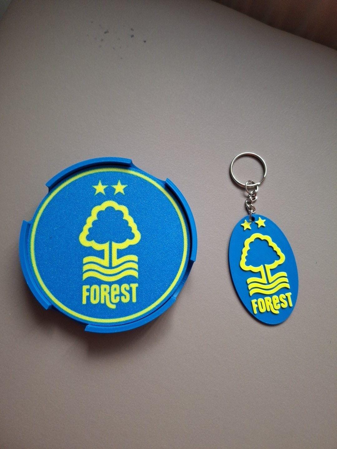 4 X Nottingham Forest Coaster and a Keyring - Etsy UK