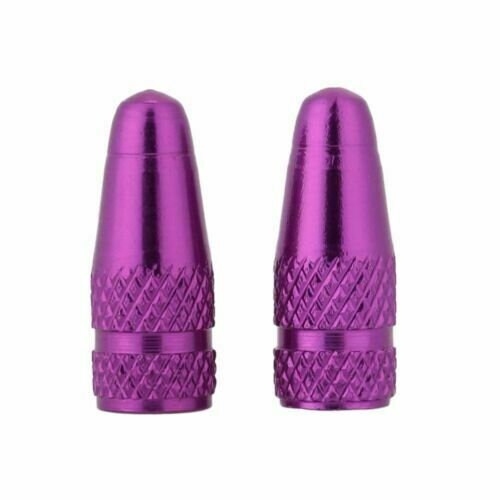Presta French Small Size Valve Dust Caps Bike Cycle - Pearl Purple ...