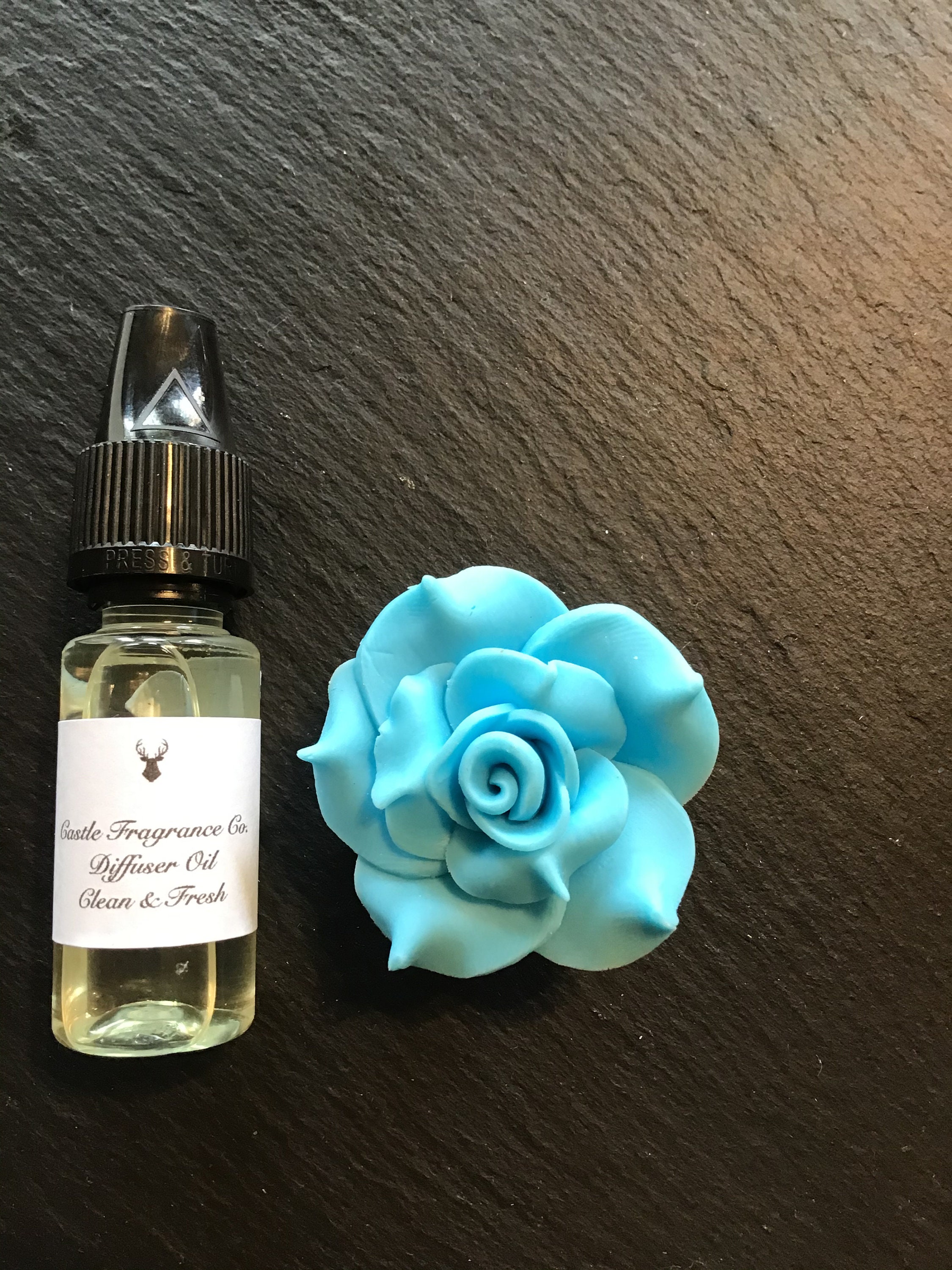 Rose Car Air Freshener Rose Car Diffuser Rose Vented Car - Etsy UK