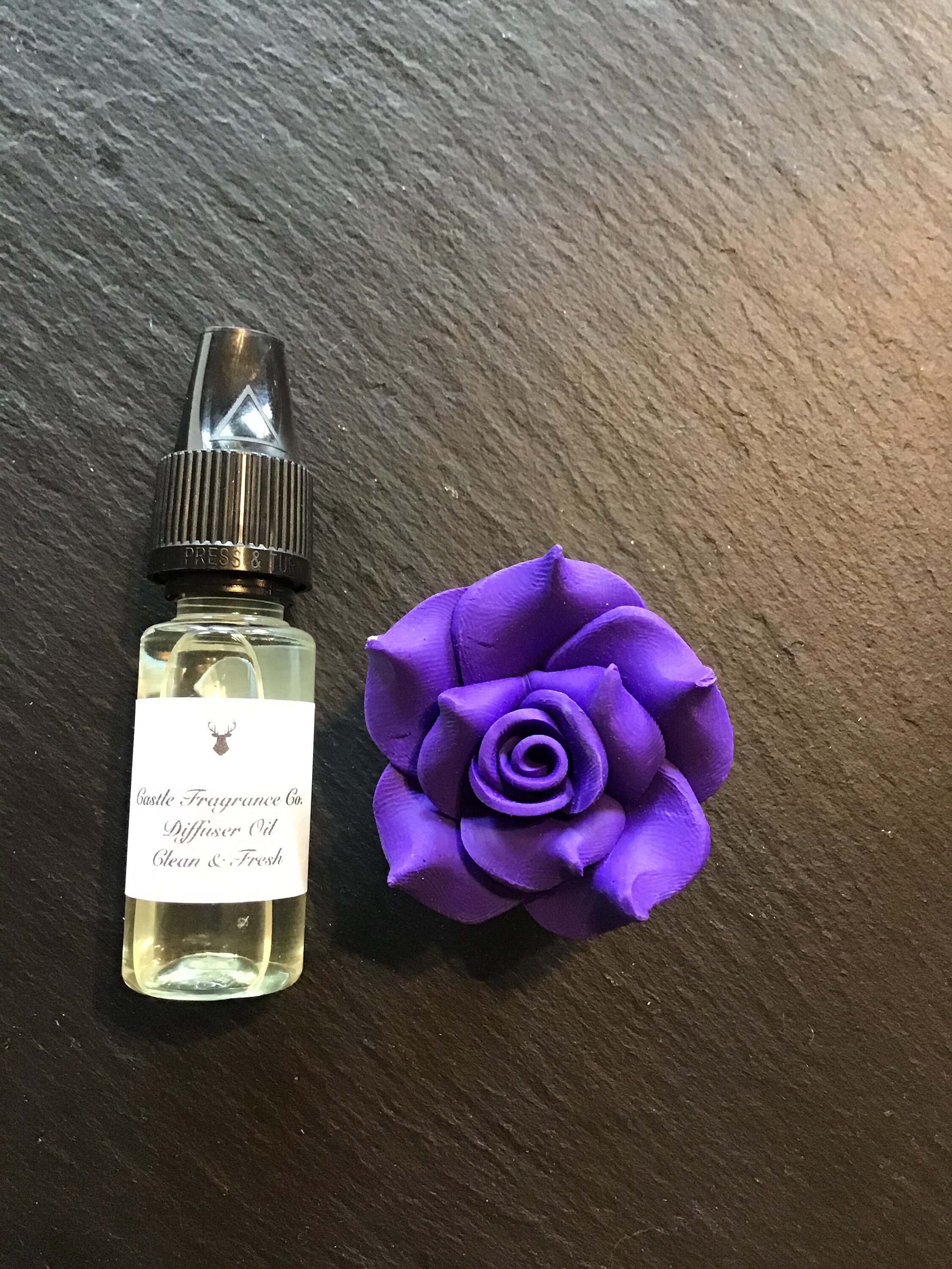 Rose Car Air Freshener Rose Car Diffuser Rose Vented Car - Etsy UK