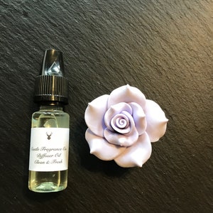 Rose Car Air Freshener Rose Car Diffuser Rose Vented Car - Etsy UK