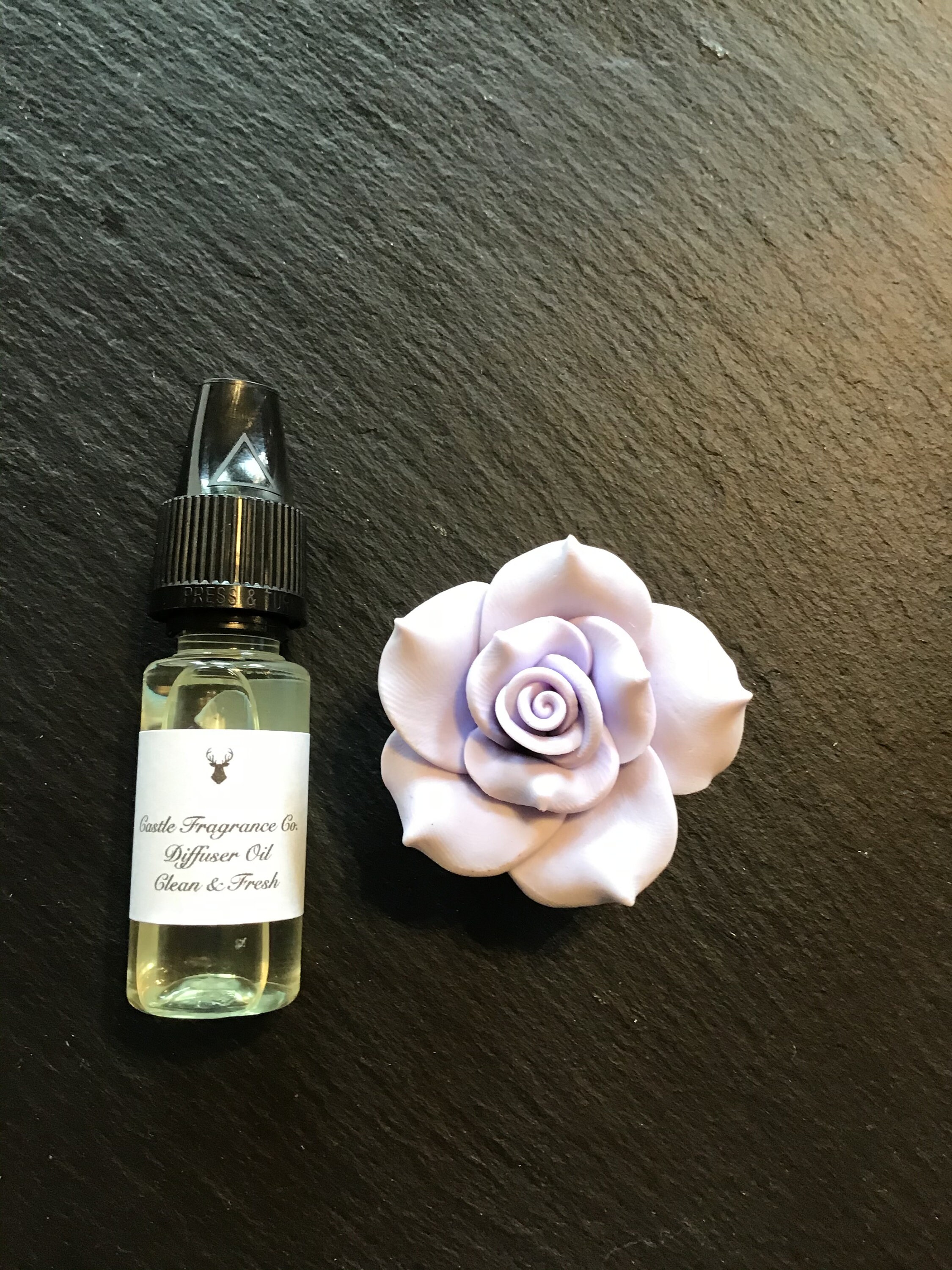 Rose Car Air Freshener Rose Car Diffuser Rose Vented Car - Etsy UK