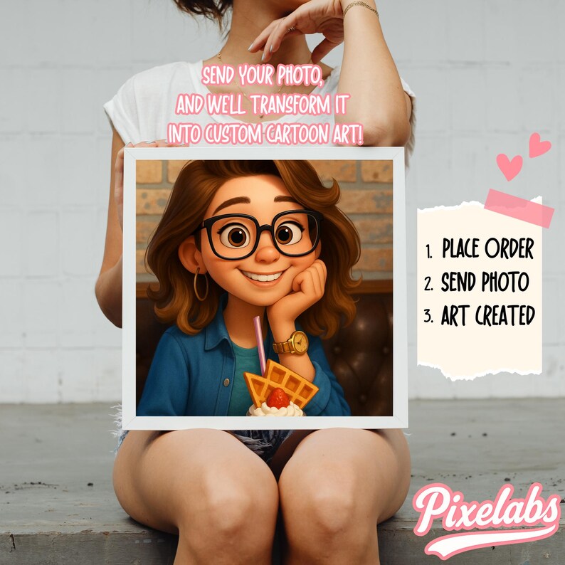 Custom Prom Pixar Style Portrait | Couple Cartoon Illustration ...