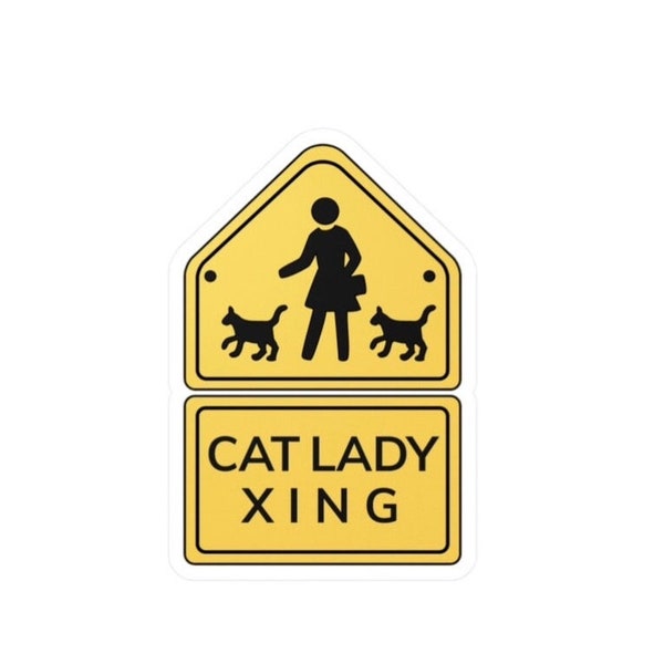Cat Crossing - Etsy