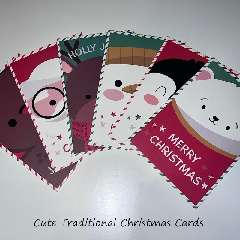 Cute Christmas Cards - Etsy