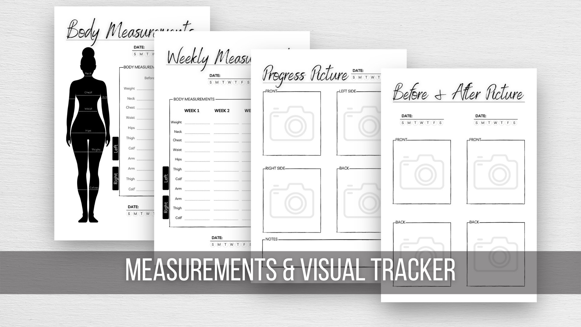 Habit Tracker | Daily Tracker | Weekly Tracker | Visual Tracker | A5 ...