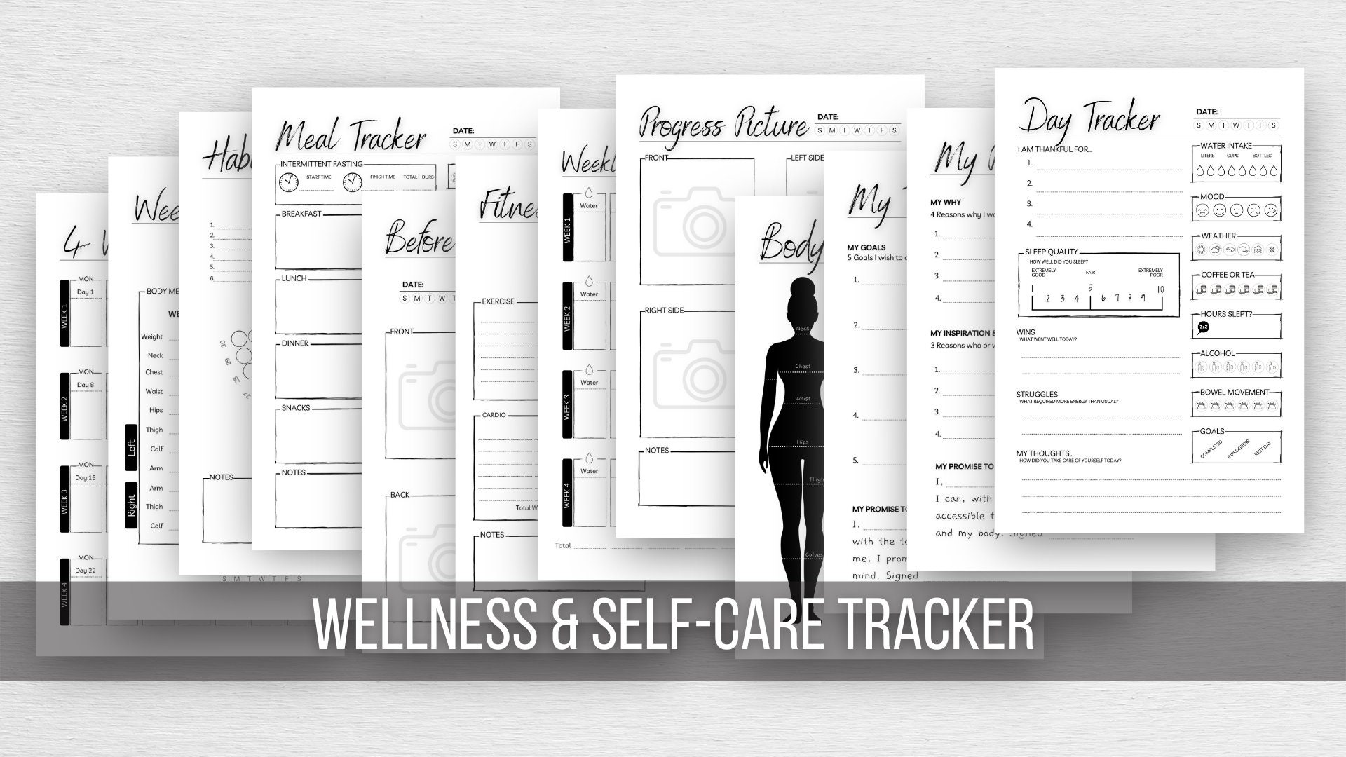 Habit Tracker | Daily Tracker | Weekly Tracker | Visual Tracker | A5 ...