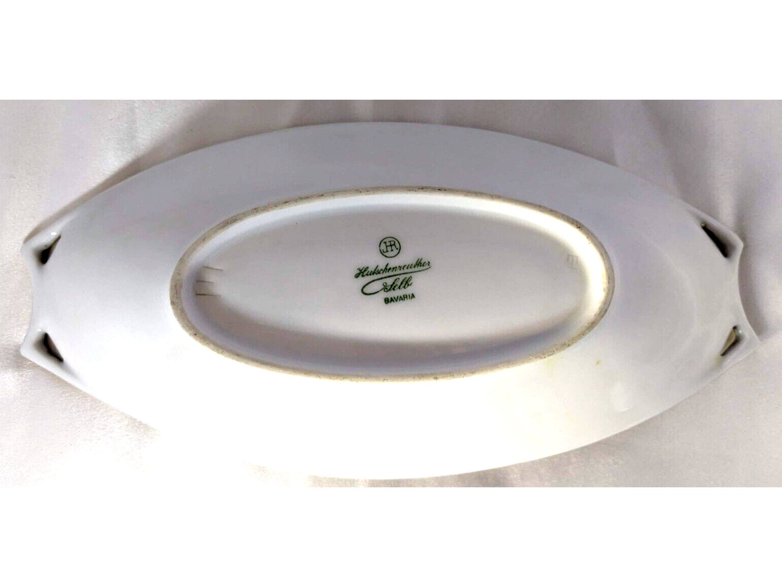 Vintage Hutschensreuther Selb Bavaria Gold Gilded Violet Oblong Dish 9 ...