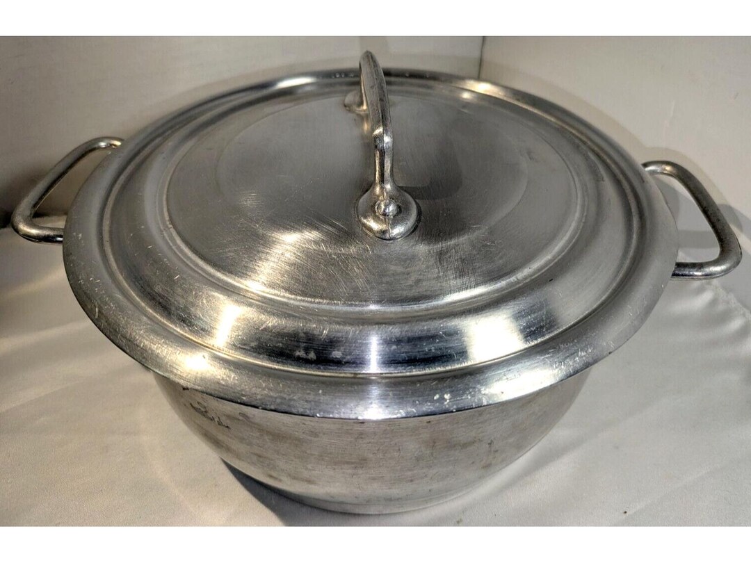 Vintage Aluminum 3 Qt. Steamer Insert With Lid - Etsy