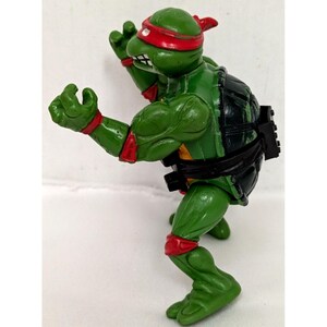 1988 Teenage Mutant Ninja Turtles TMNT Raphael Hard Head Vintage Figure ...