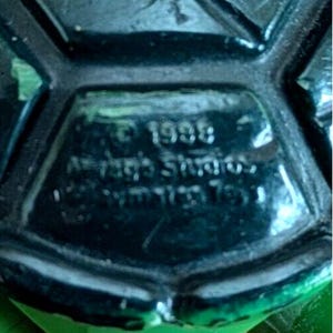 1988 Teenage Mutant Ninja Turtles TMNT Raphael Hard Head Vintage Figure ...