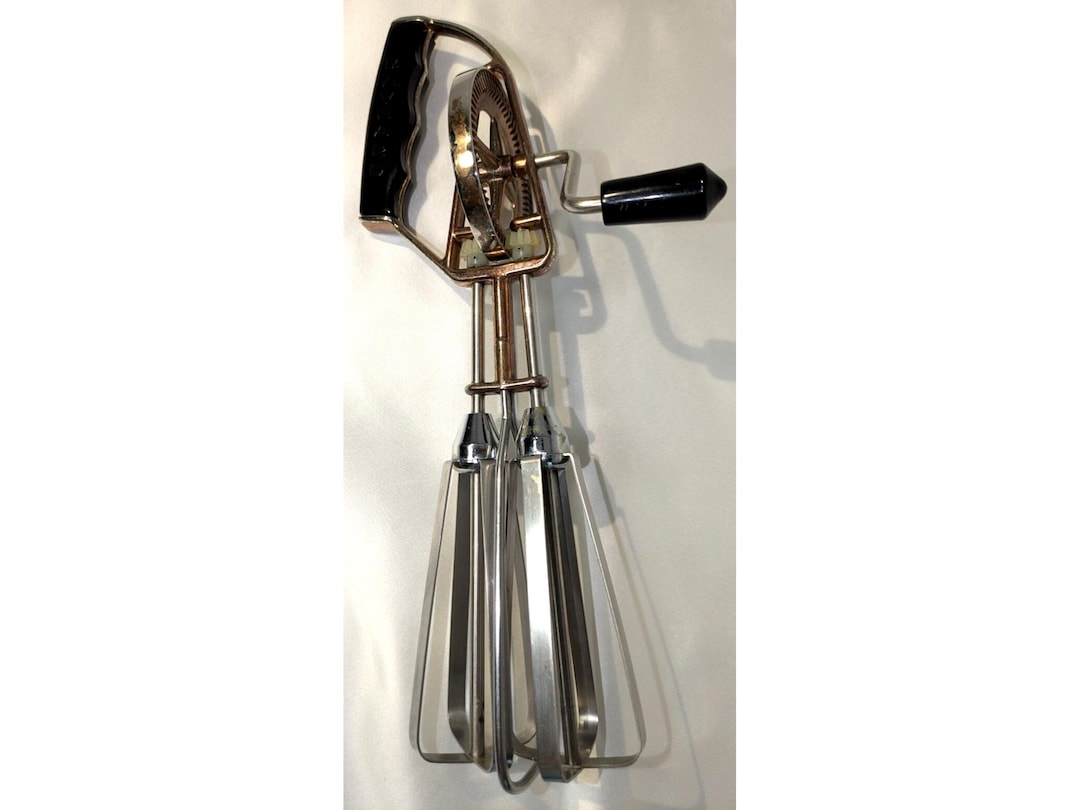 MAYNARD NO. 54 Kitchen Stainless Steel Hand Mixer Beater - Side Handle ...