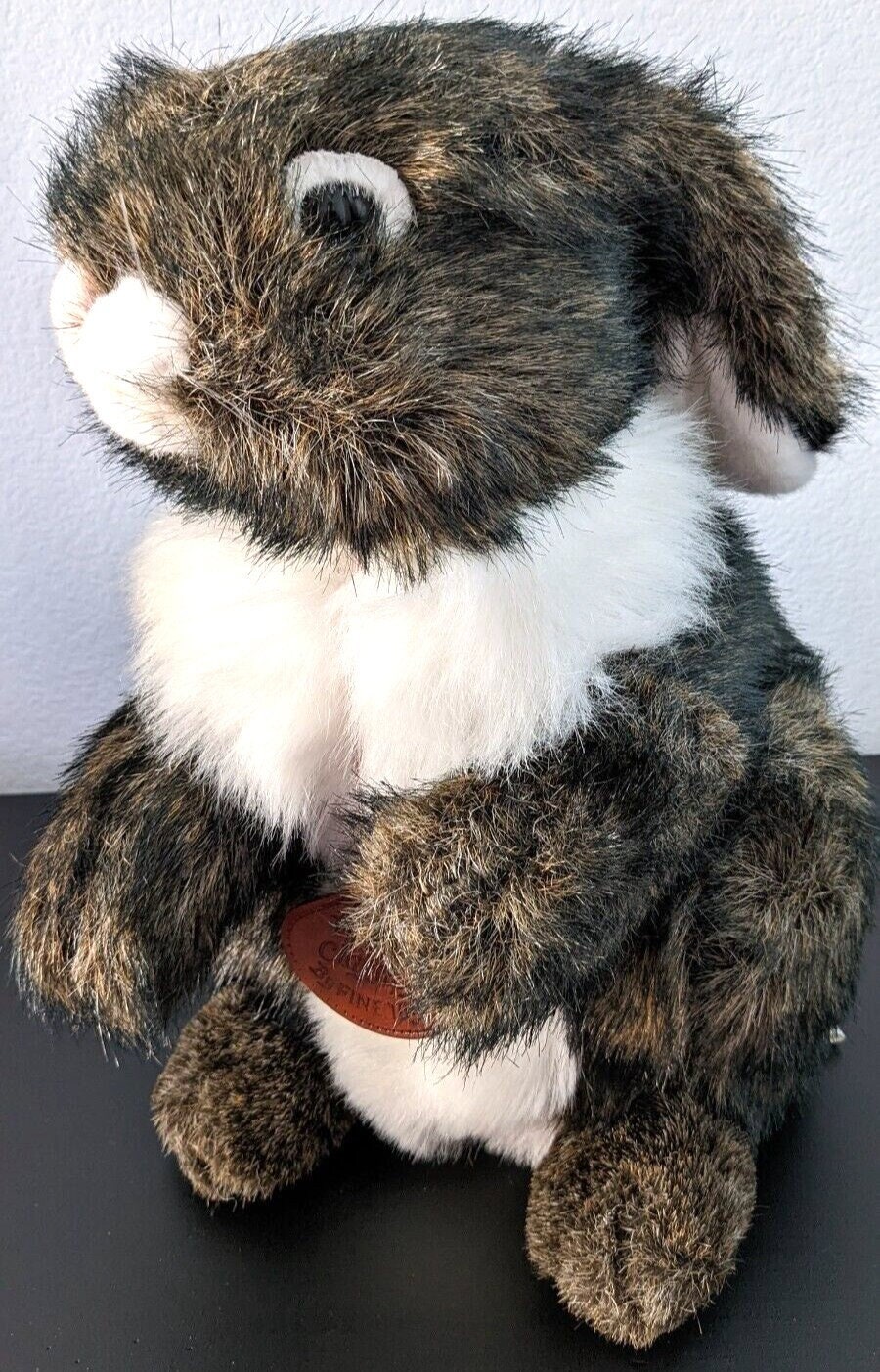 Realistic Bunny Rabbit Stuffed Plush 15 by Fine Toy Vintage - Etsy