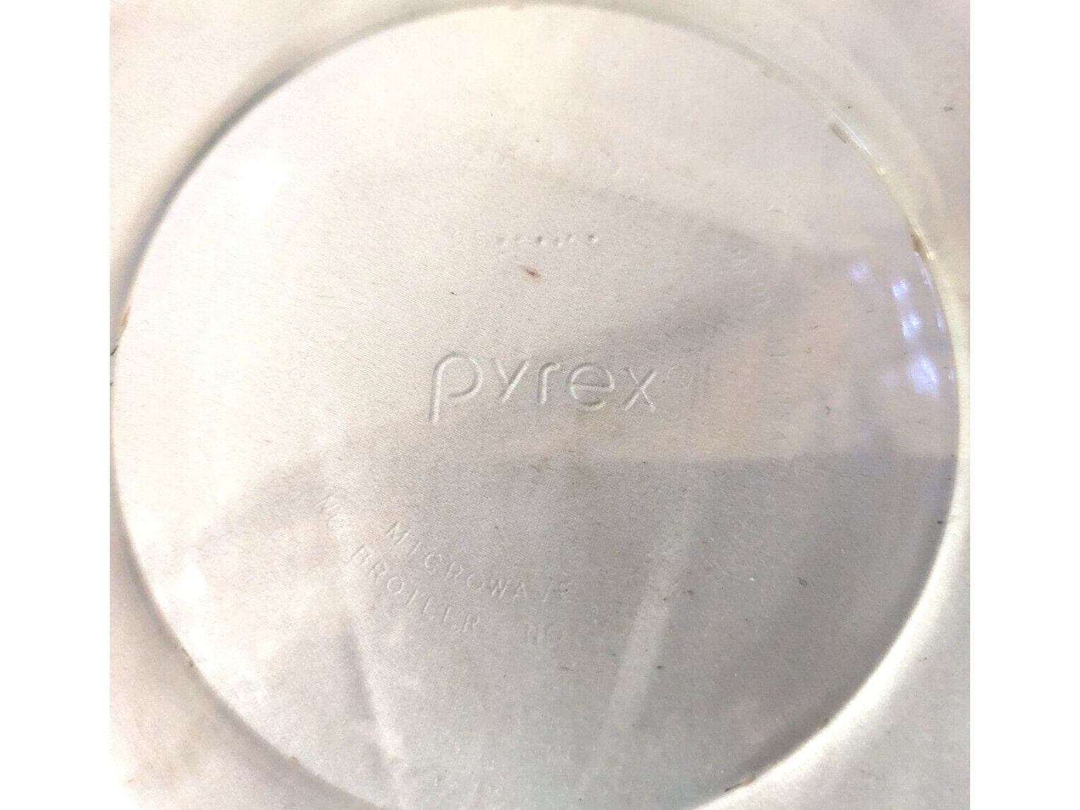 Vintage Pyrex Mixing Bowl Clear Glass 024 2QT Made in USA 8.5 1.9 Liter ...