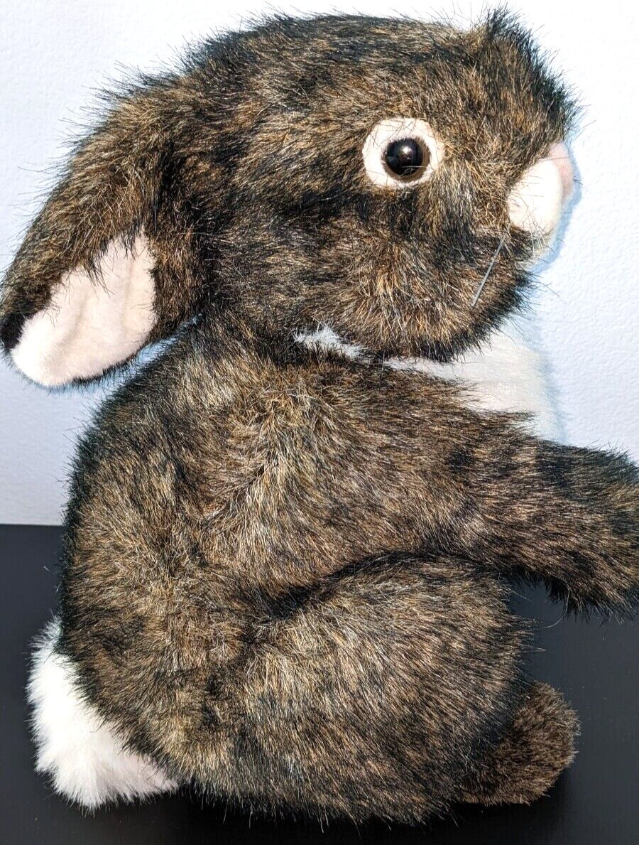 Realistic Bunny Rabbit Stuffed Plush 15 by Fine Toy Vintage - Etsy