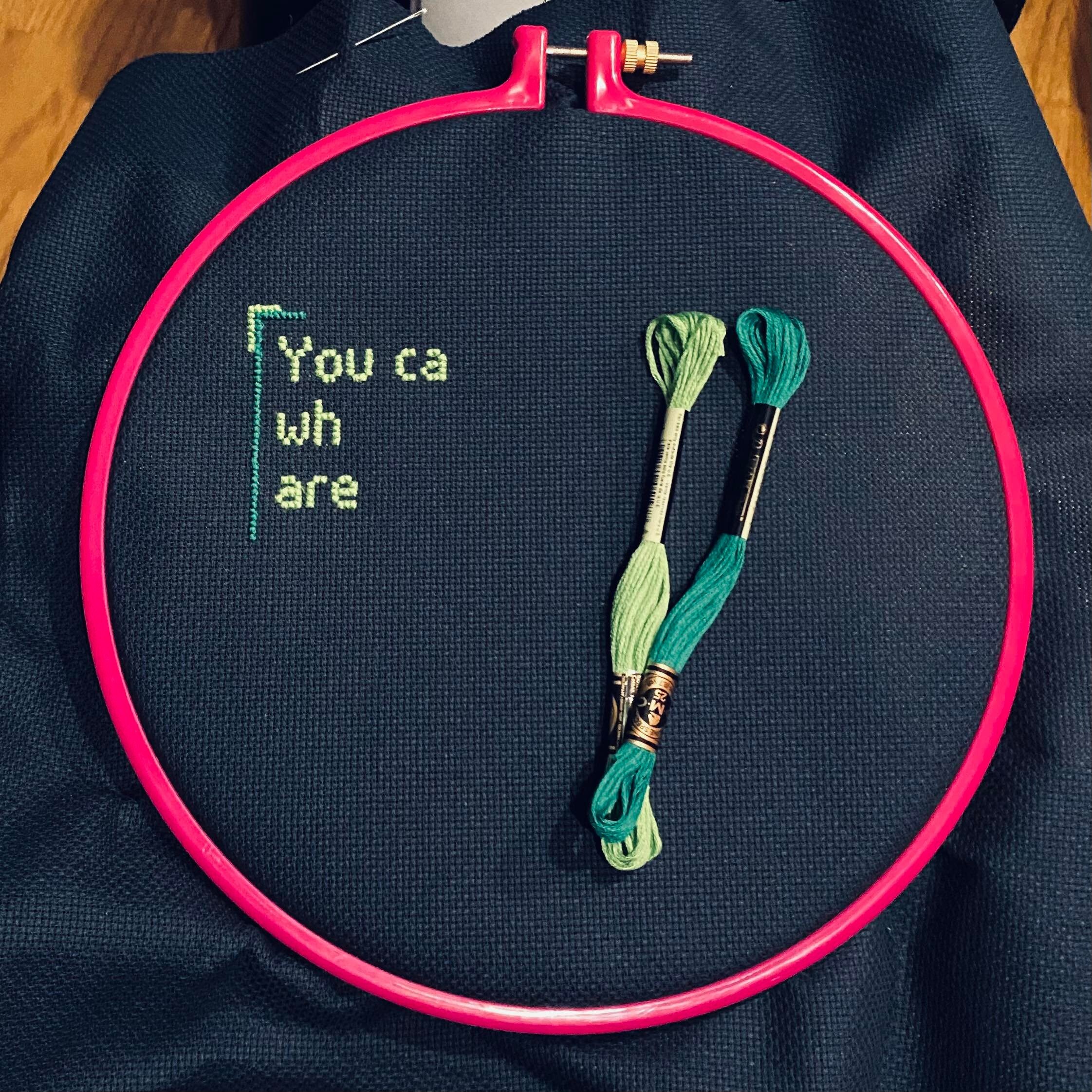 Fallout you Cannot Fast Travel Finished Cross-stitch - Etsy