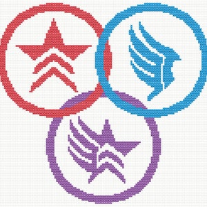 Mass Effect - "alignment" Cross-stitch Template - Etsy