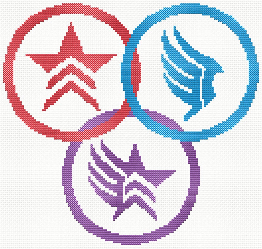 Mass Effect - "alignment" Cross-stitch Template - Etsy
