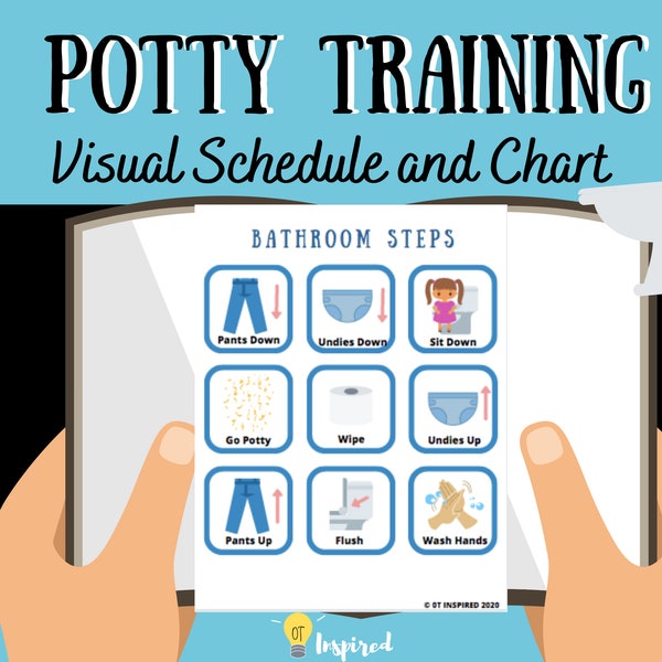 Potty Training Visual - Etsy