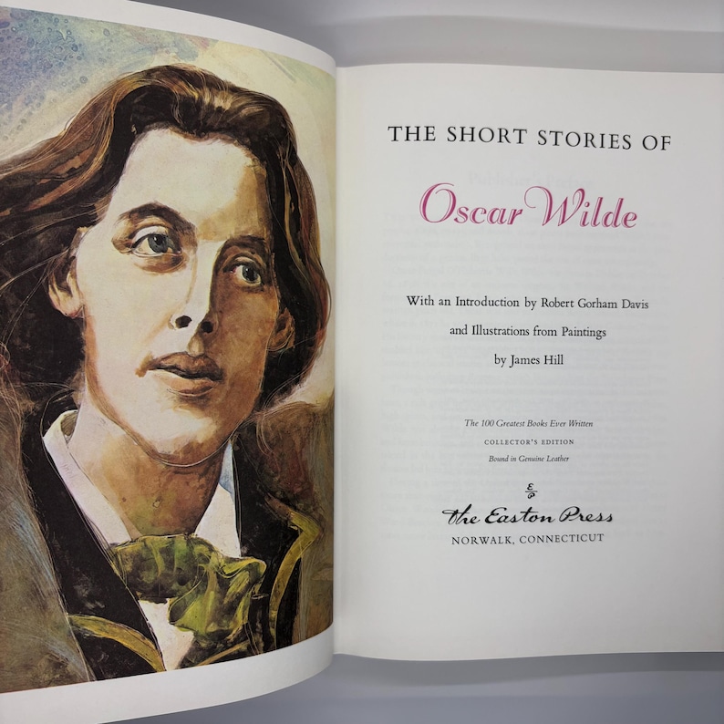Oscar Wilde Short Stories – 1977 Easton Press Leather Bound Collector's ...