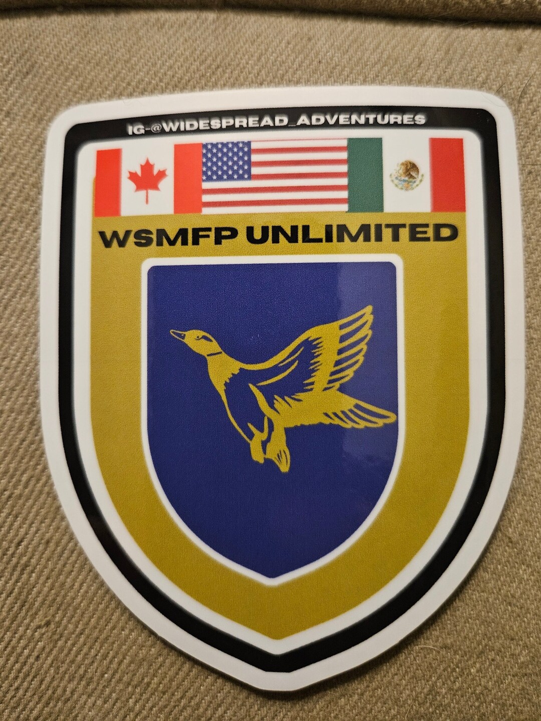 Widespread Ducks Unlimited Shield 4.5x3 - Etsy