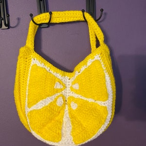 Crochet Fruit Slice Bag by Robyn - Etsy