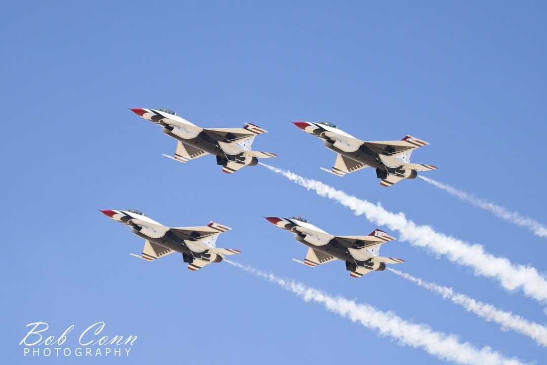 Air Force Thunderbirds Art Print: Aviation Enthusiast Wall Decor - Etsy
