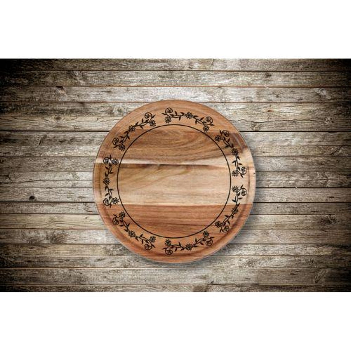 Engraved Lazy Susan/wildflowers/lazy Susan/housewarming Gift/realtor ...