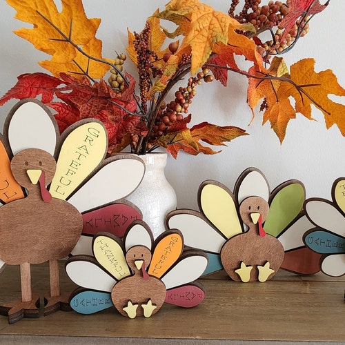 Thanksgiving Decor. Thanksgiving Turkey. Shelf Decor. Turkeys. - Etsy