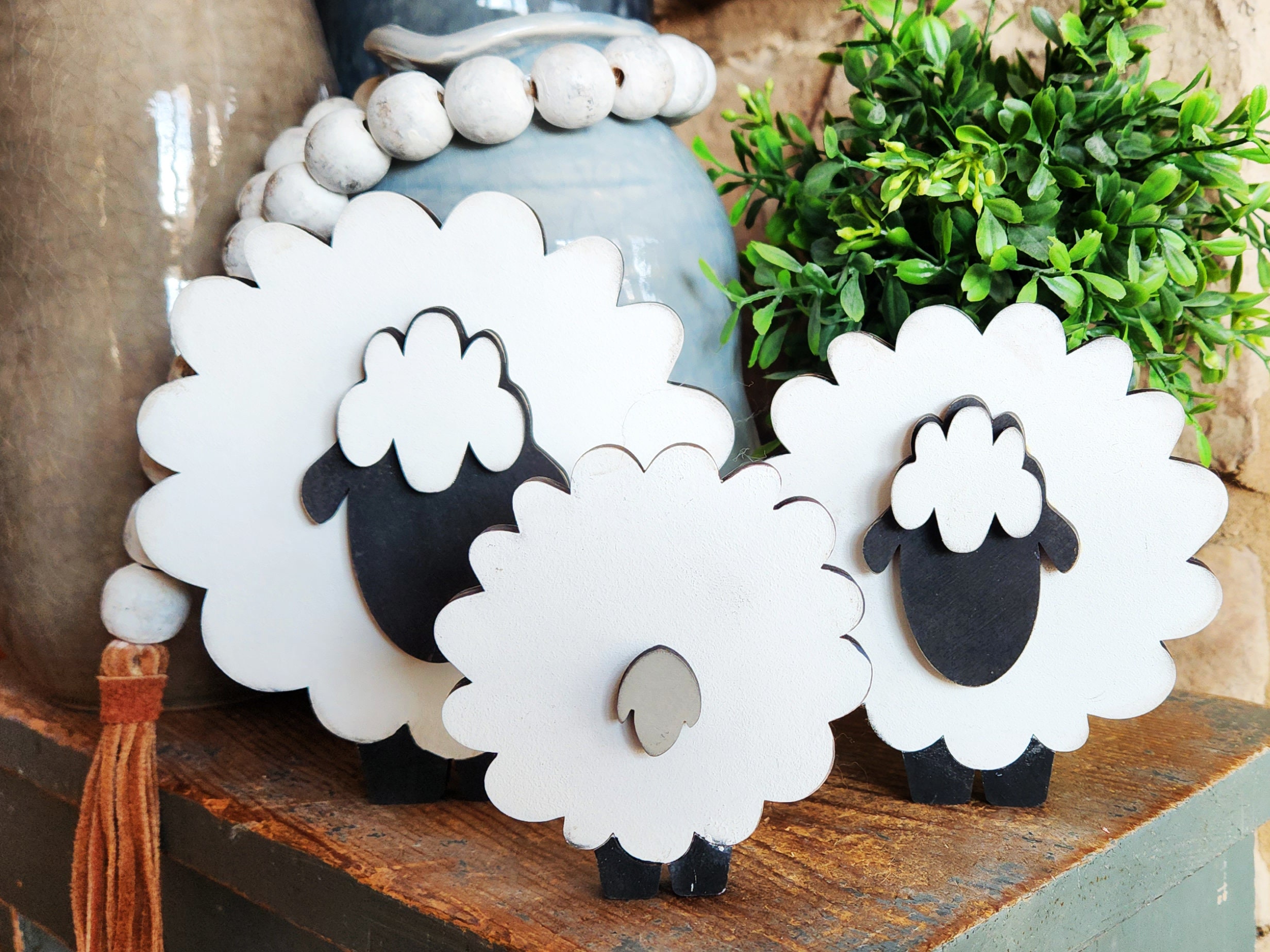 Easter Sheep Shelf Sitters - Etsy