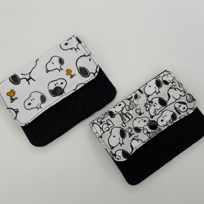 Snoopy Wallet With Zipper - Etsy