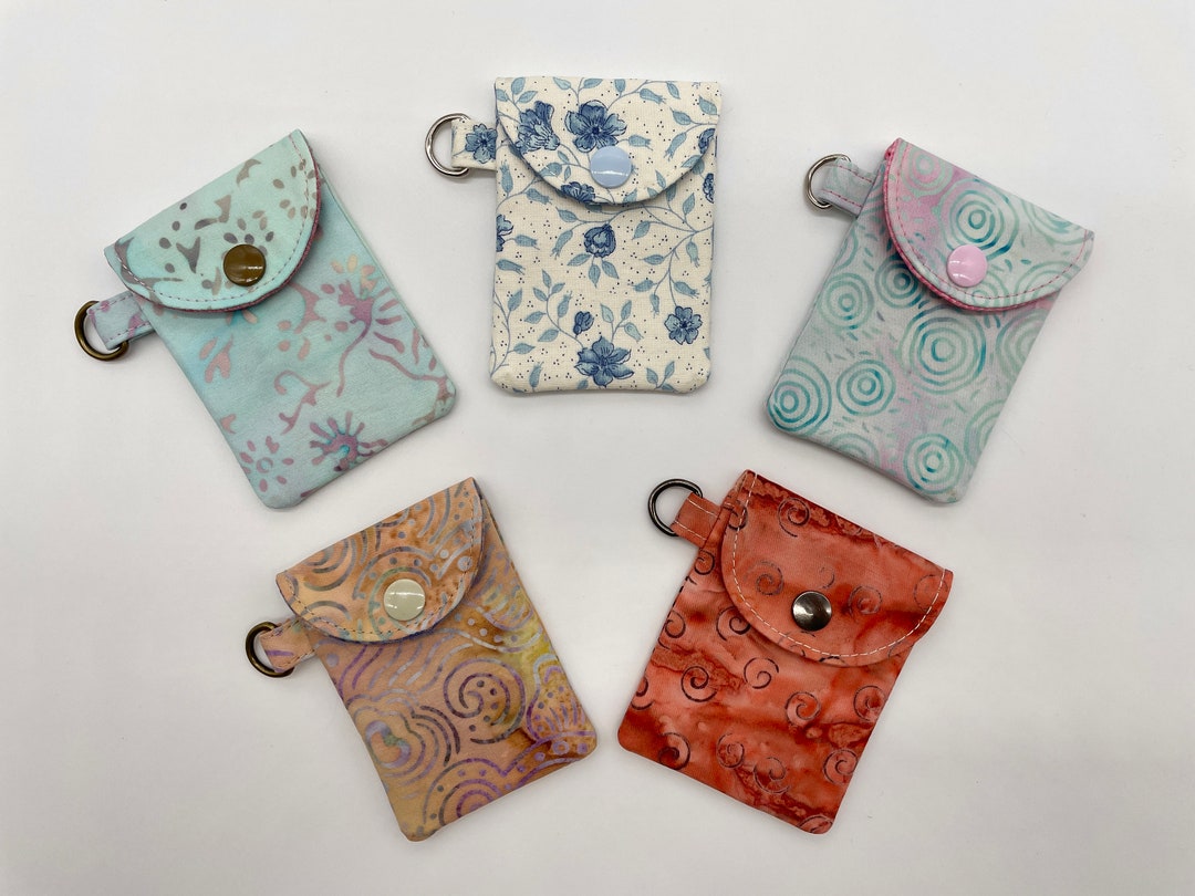 Mini Credit Card/id Holder, Mini Wallet, Grab and Go Wallet, Small ...