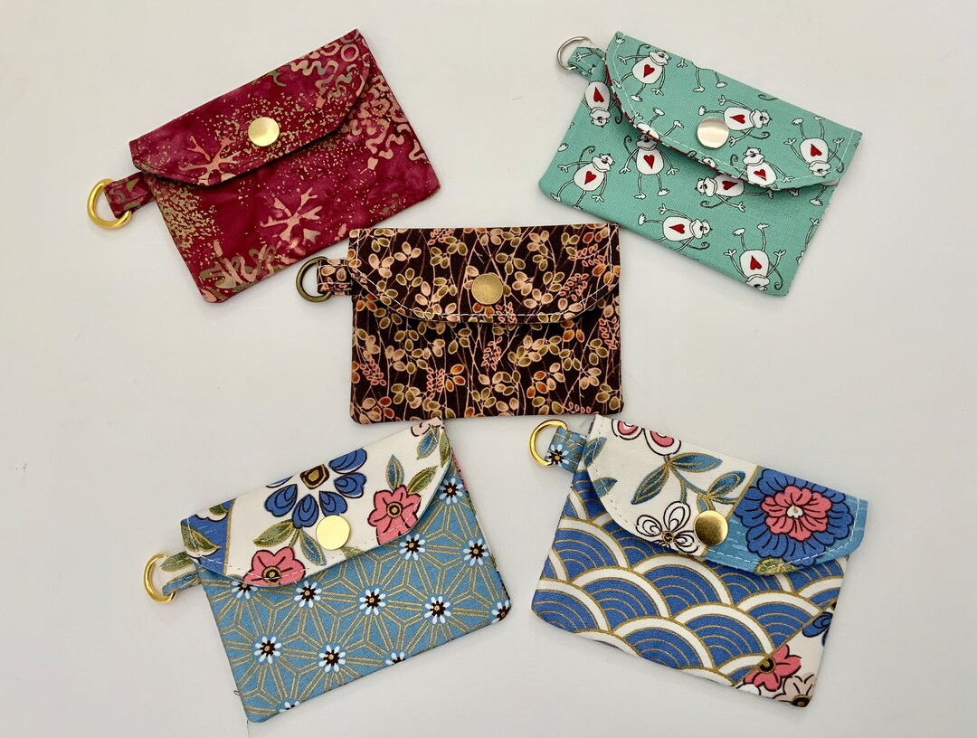 Mini Credit Card/id Holder, Mini Wallet, Grab and Go Wallet, Business ...