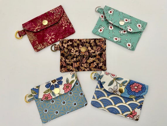 Mini Credit Card/id Holder Mini Wallet Grab and Go Wallet - Etsy