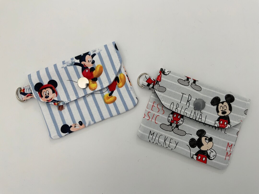 Disney Themed Mini Wallet, ID and Credit Card Holder, Grab and Go ...