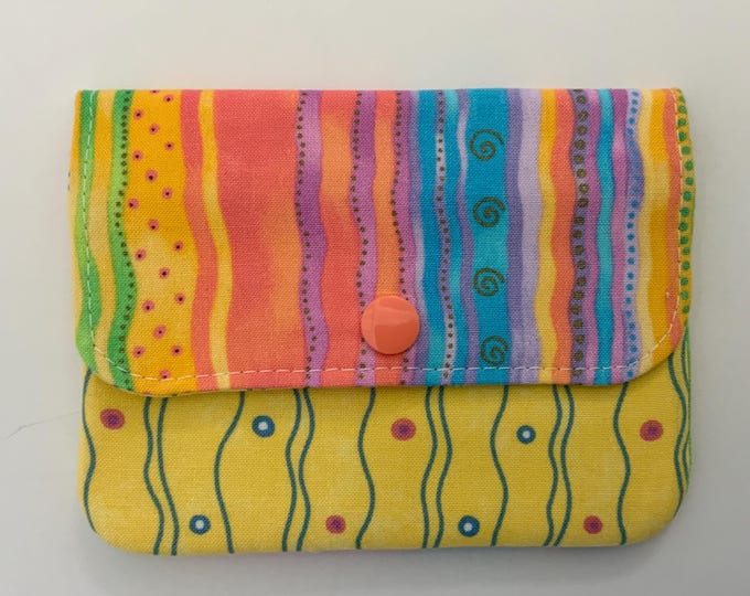 Zipper Wallet, Cute and Colorful Wallet, Small Women's Zipper Wallet ...