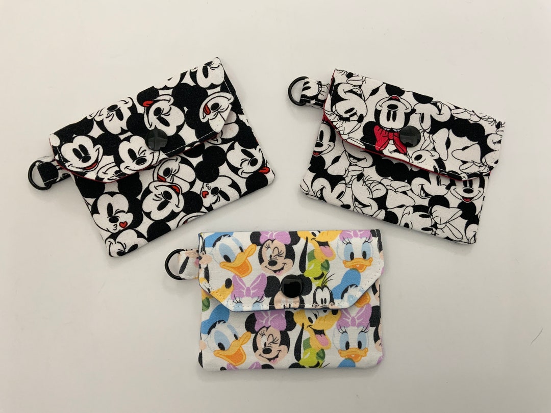 Disney Themed Mini Wallet, ID and Credit Card Holder, Grab and Go ...