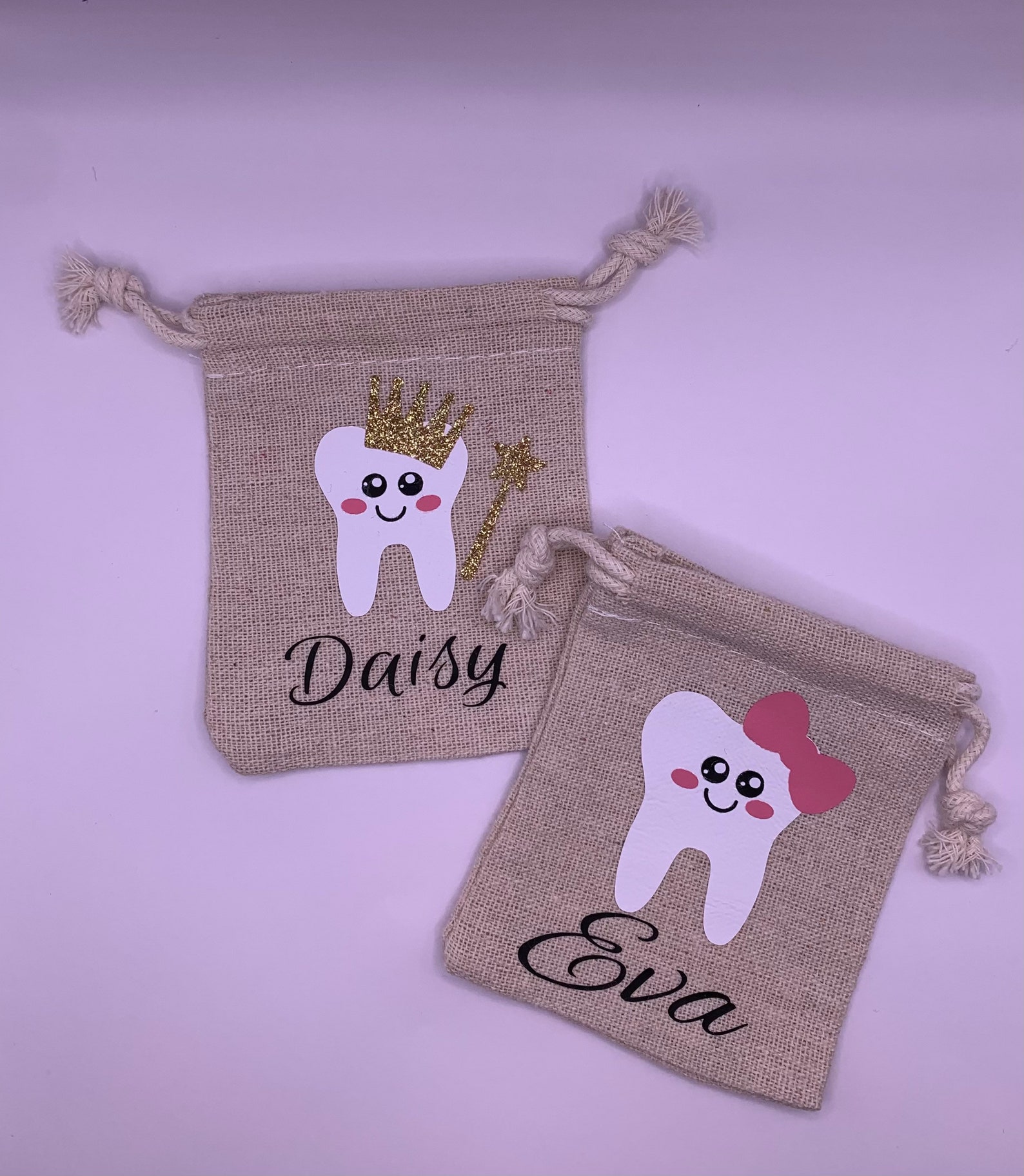 Tooth Fairy Bag, Personalized Tooth Fairy Bag, Tooth Fairy Keepsake ...