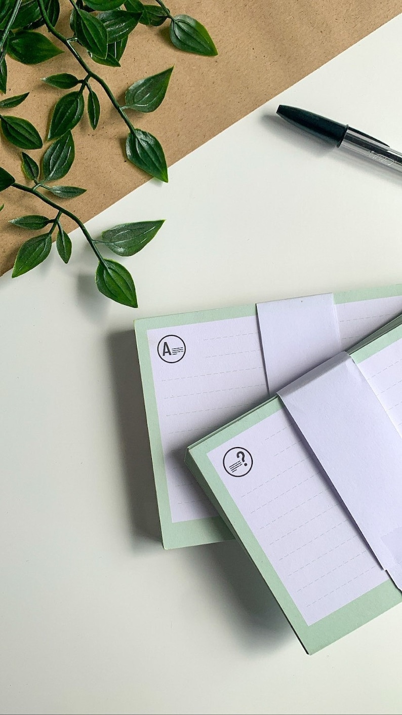 Tarjetas didácticas de preguntas y respuestas - Etsy México
