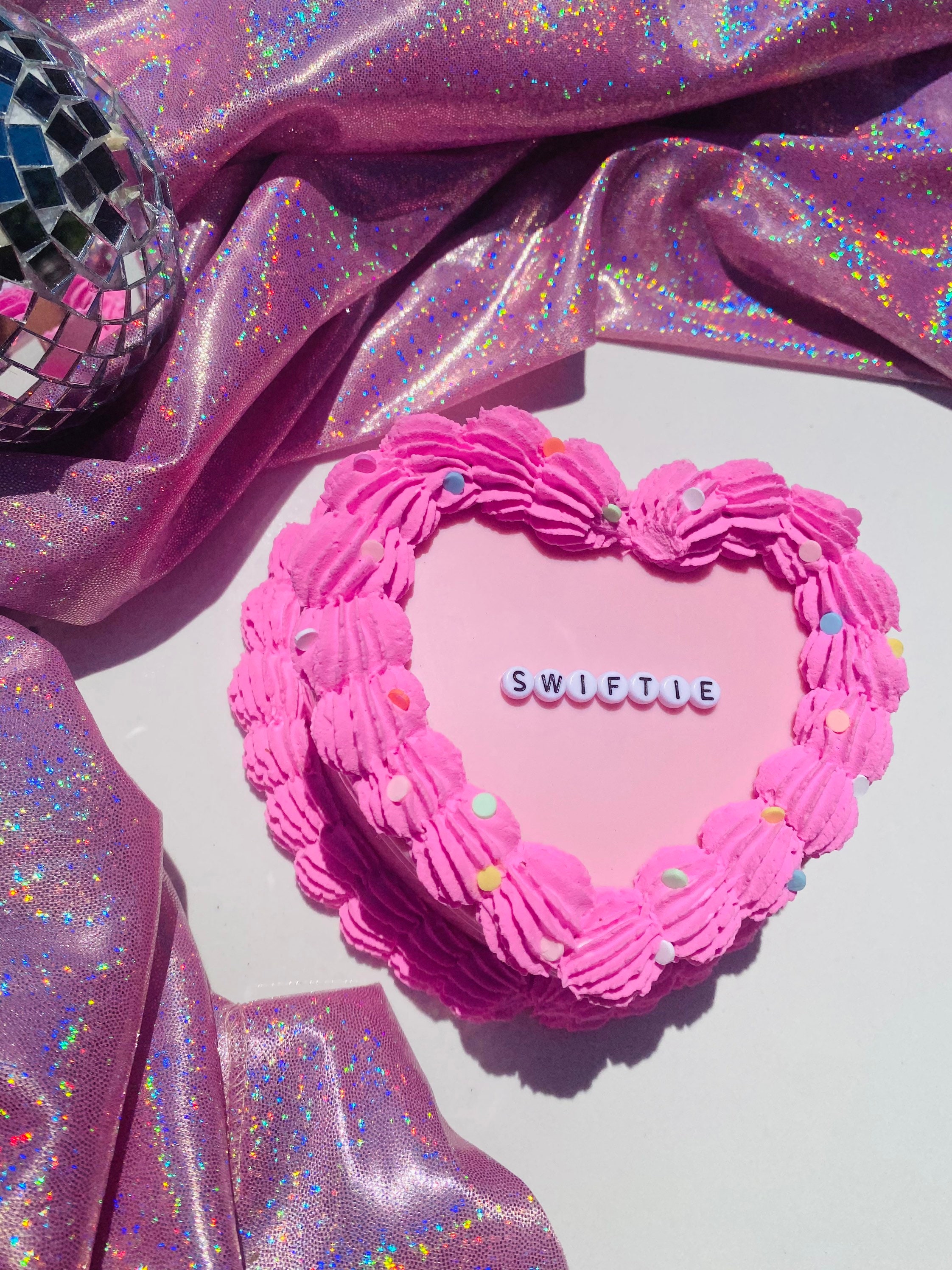 Heart Fake Cake Jewelry Box Taylor Swift Fake Cake Lana Del Rey Jewelry ...