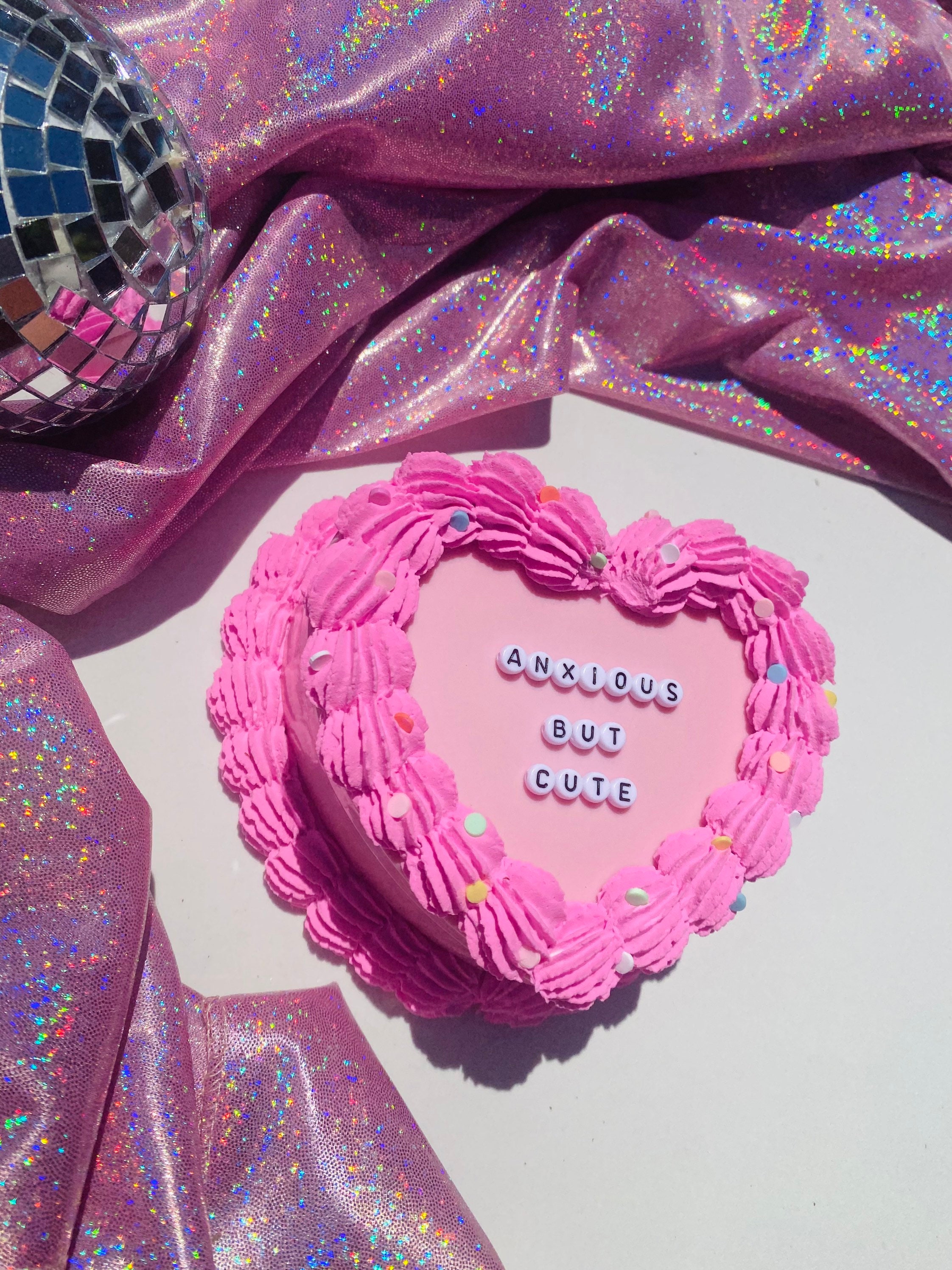 Heart Fake Cake Jewelry Box Taylor Swift Fake Cake Lana Del Rey Jewelry ...