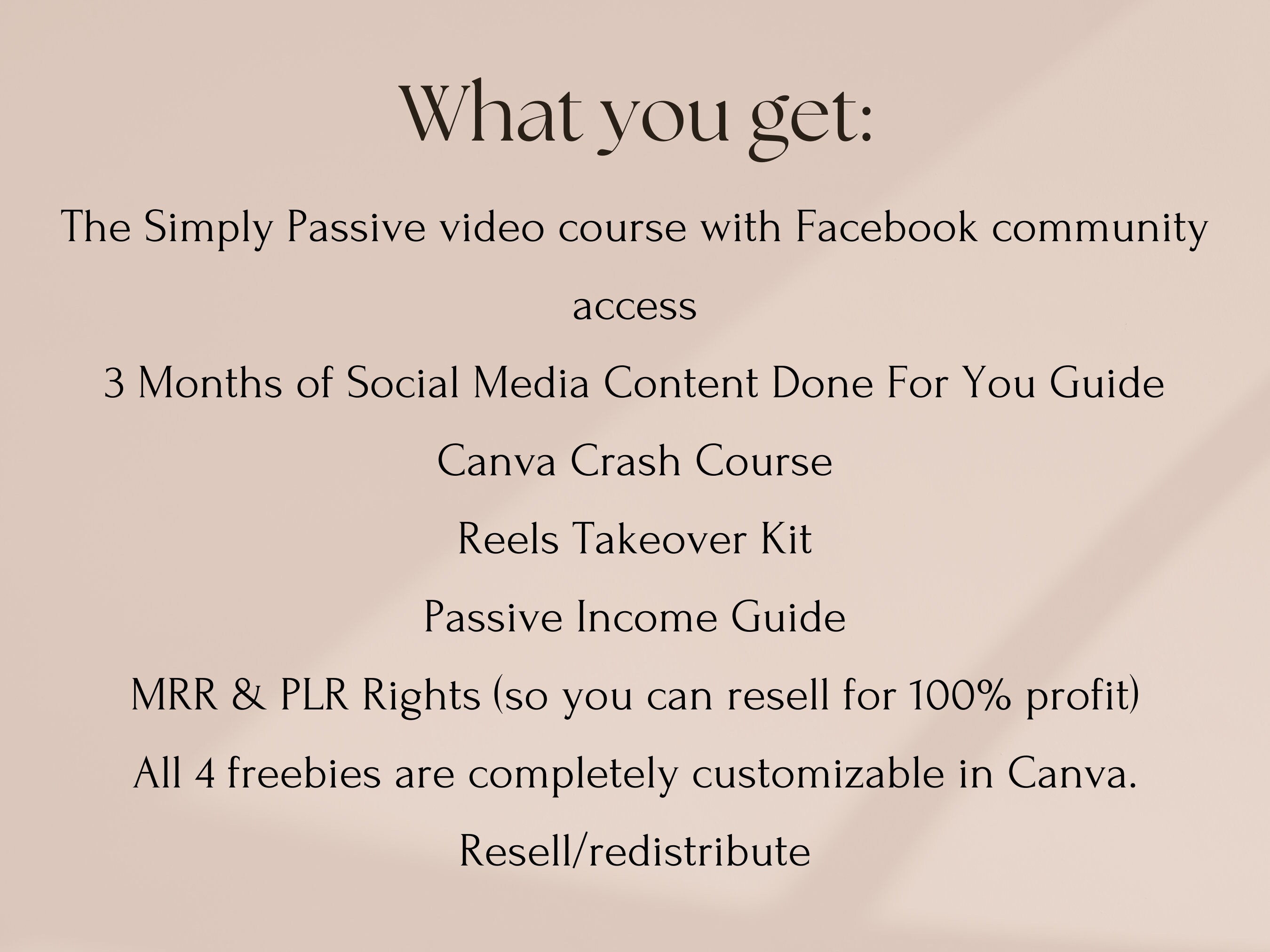 Simply Passive Digital Marketing Course Master Resell Rights Digital ...