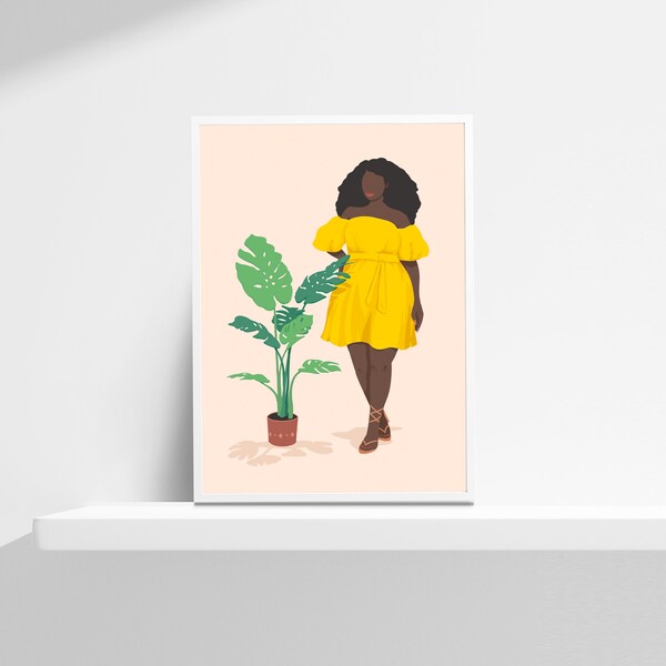 Plus Size Woman Art - Etsy