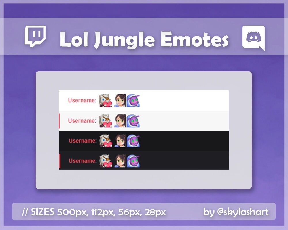 League of Legends Assassin Jungle Emote Bundle Rengar Love, Kha Zix ...