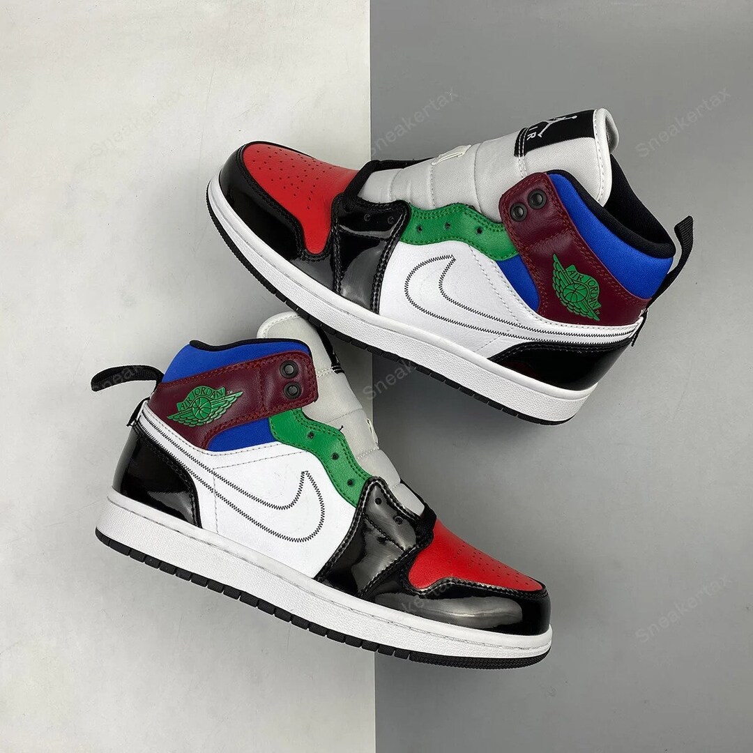 Air Jordan 1 Mid Se Multi-color for Sale Sneaker for Men and - Etsy