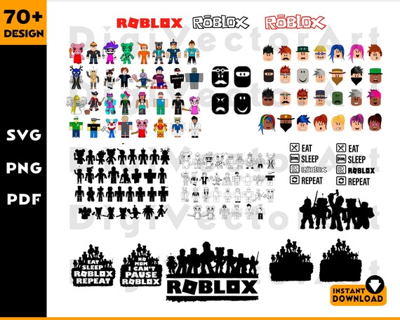 Rob Vector SVG Bundle clipart archivo digital en capas | Etsy España