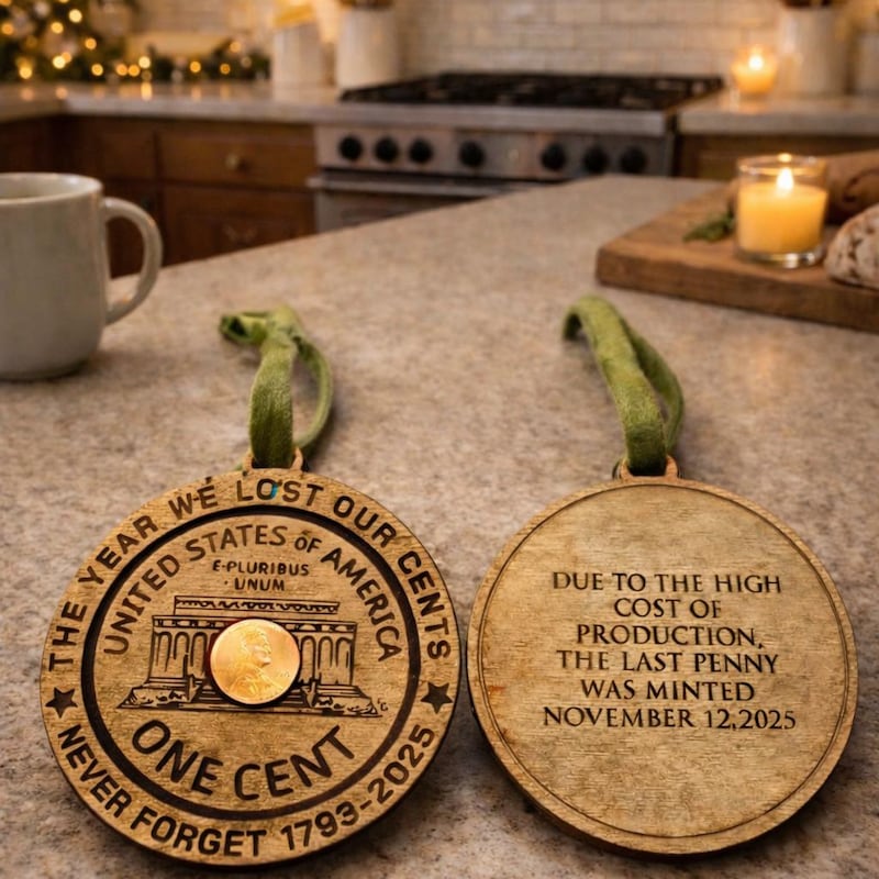 Penny History Ornament - Etsy