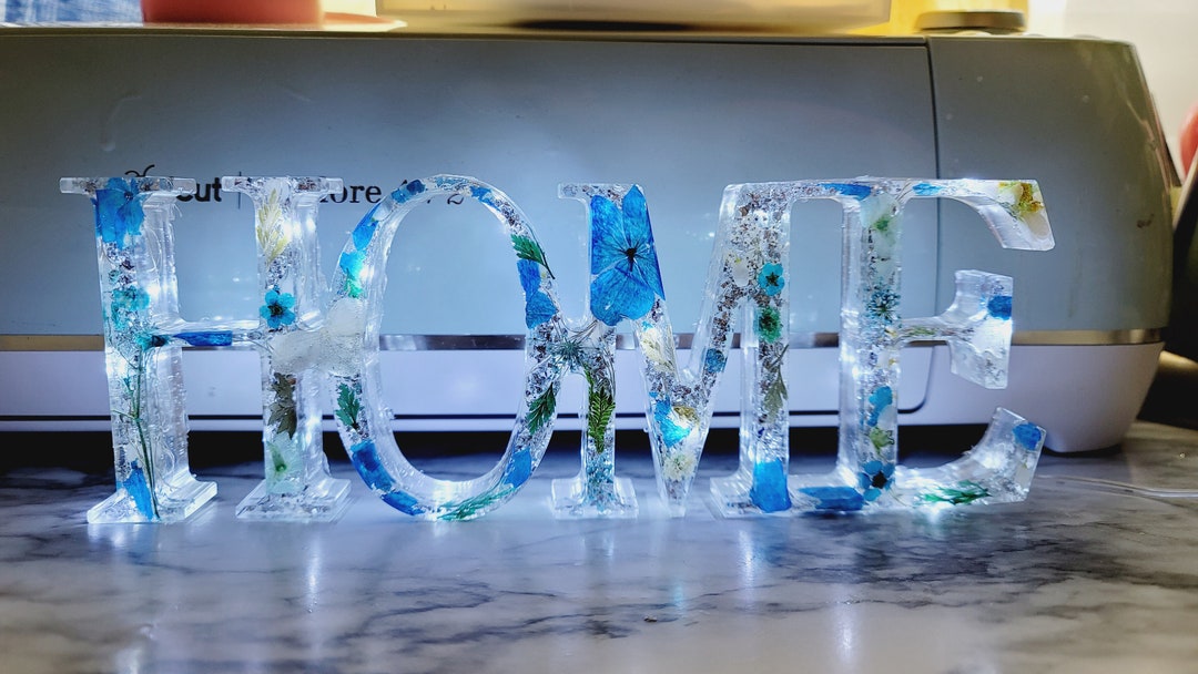 Custom HOME Resin Sign With LED Lights/decor/home Decor Piece/gift for ...