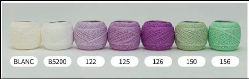 MKC Size 40 Cotton Crochet Tatting Knitting Thread Lace - Etsy